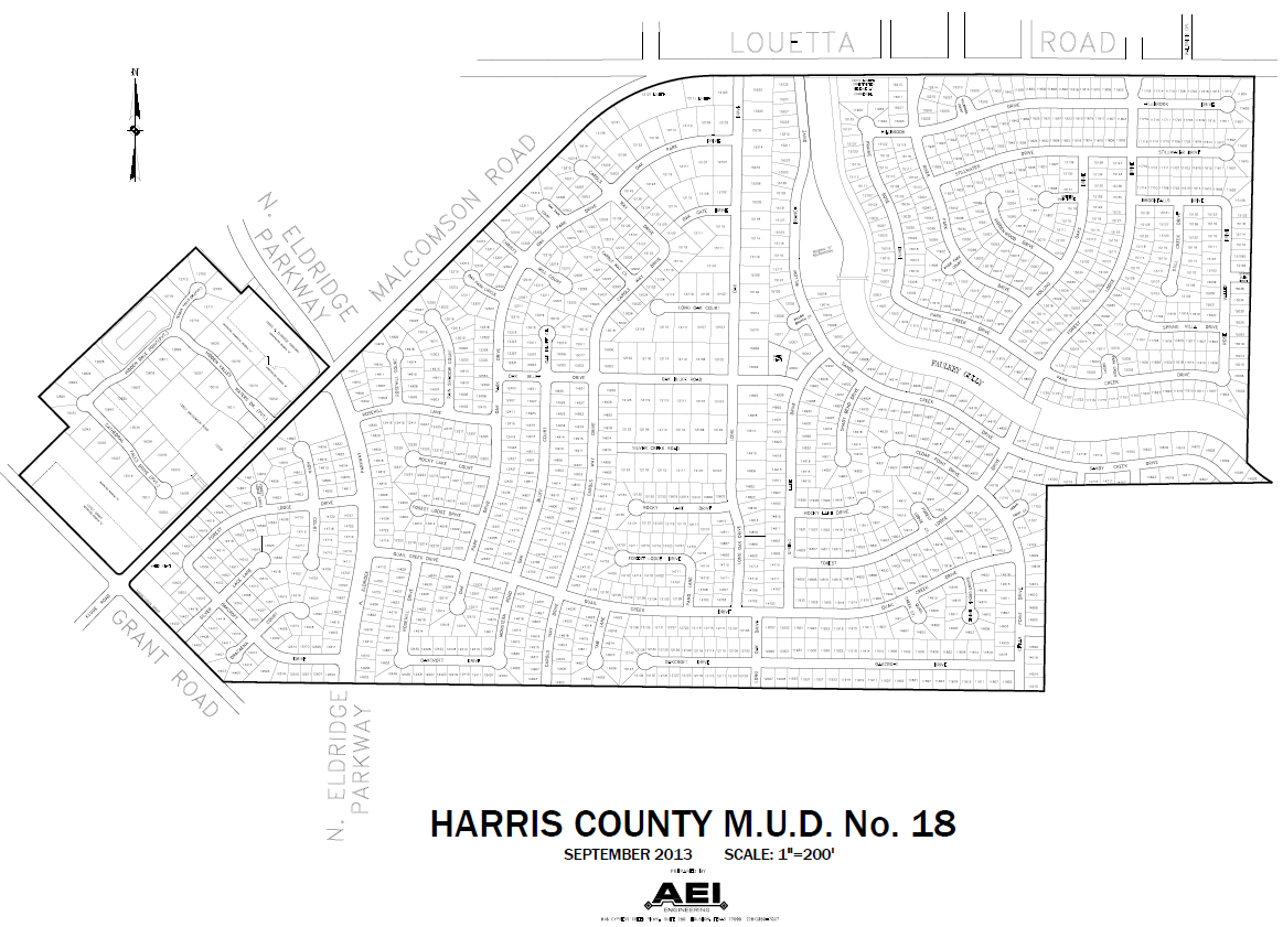 About – Harris County Municipal Utility District 18